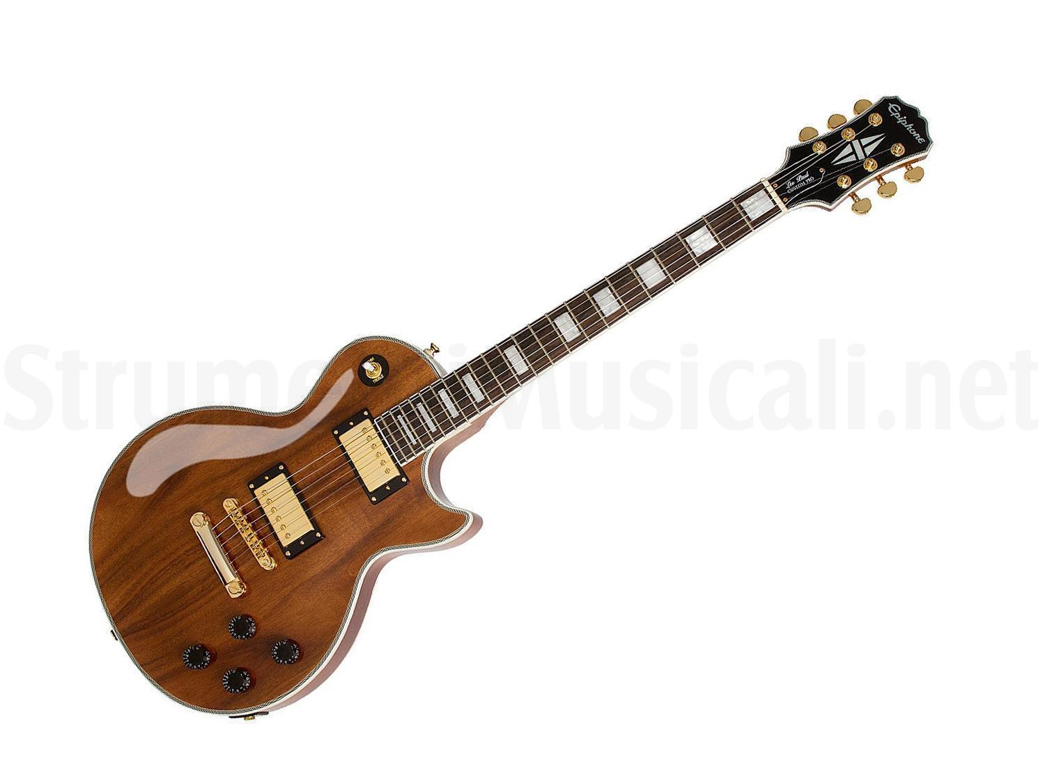 EPIPHONE Les Paul Custom Pro Koa Limited Edition | Strumenti Musicali .net