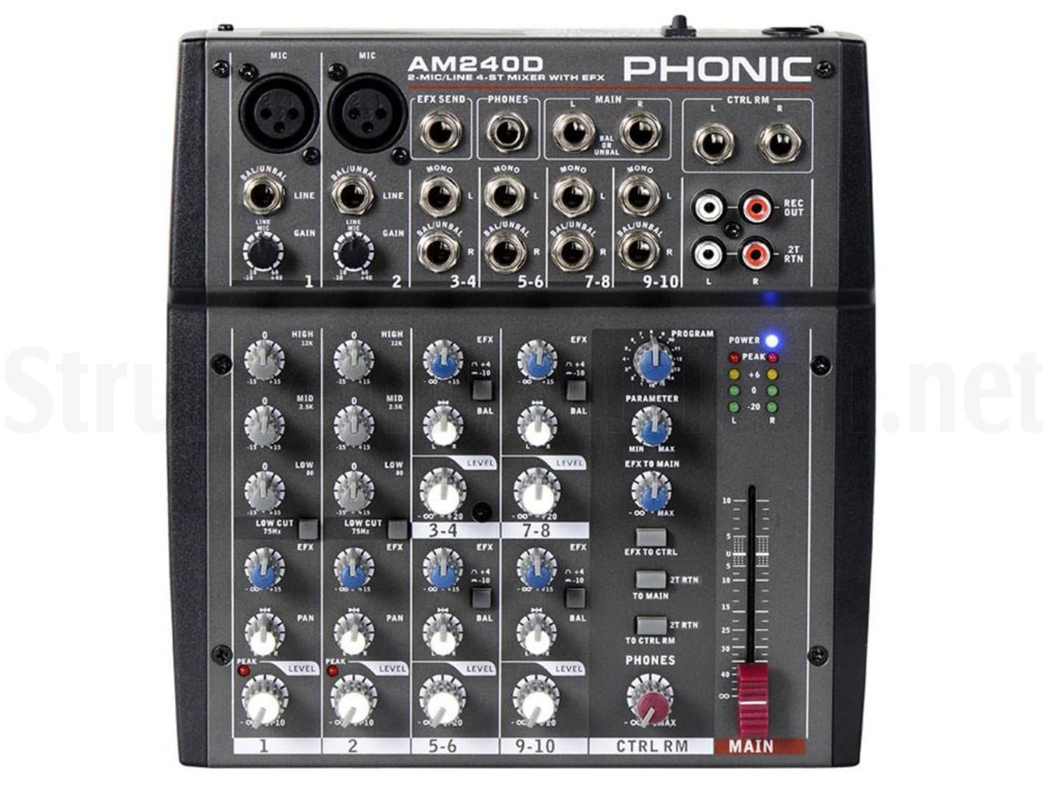 PHONIC AM240D | Strumenti Musicali .net