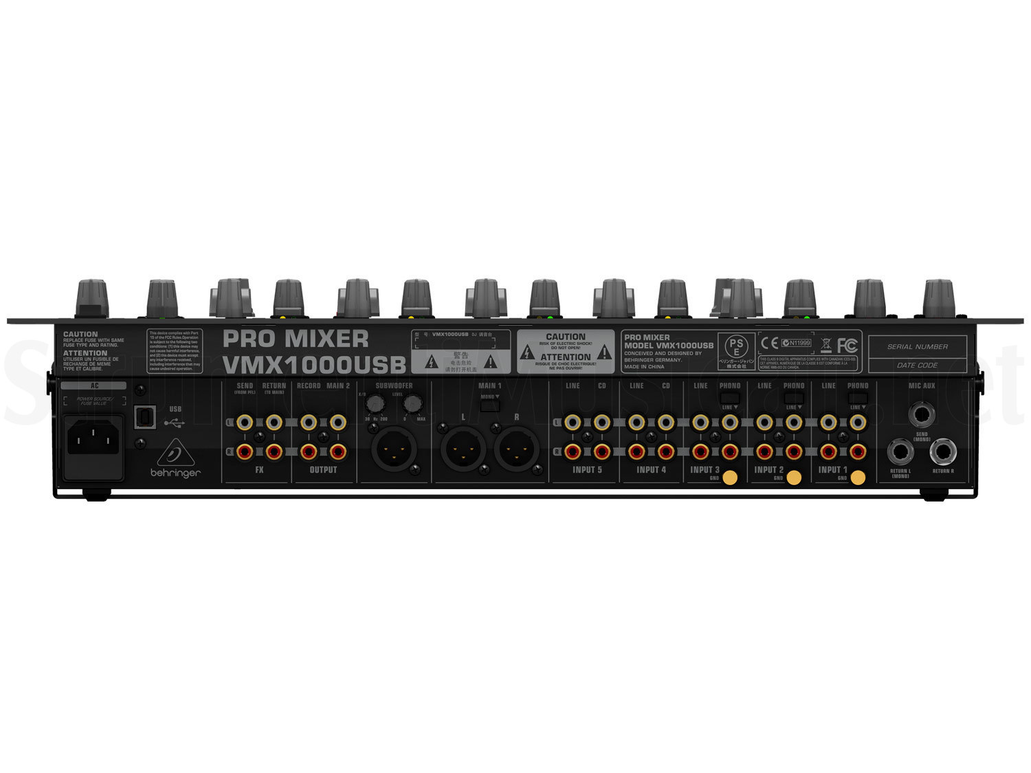 BEHRINGER VMX1000 USB | Strumenti Musicali .net