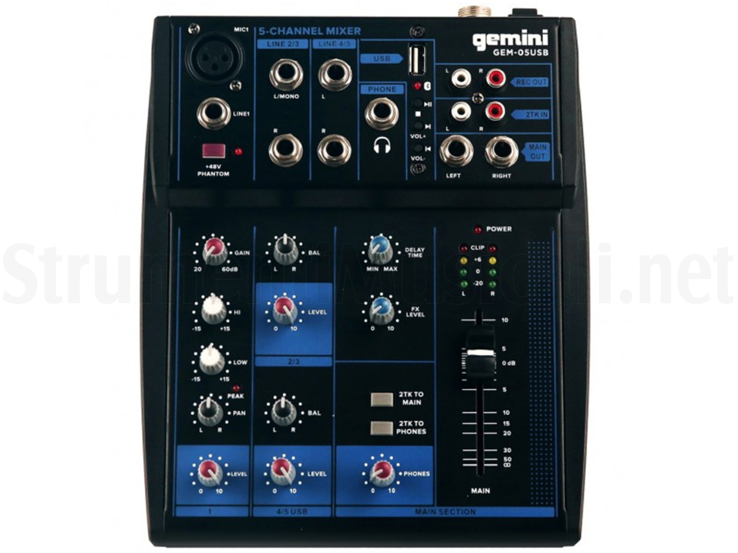GEMINI GEM-05 USB | Strumenti Musicali .net
