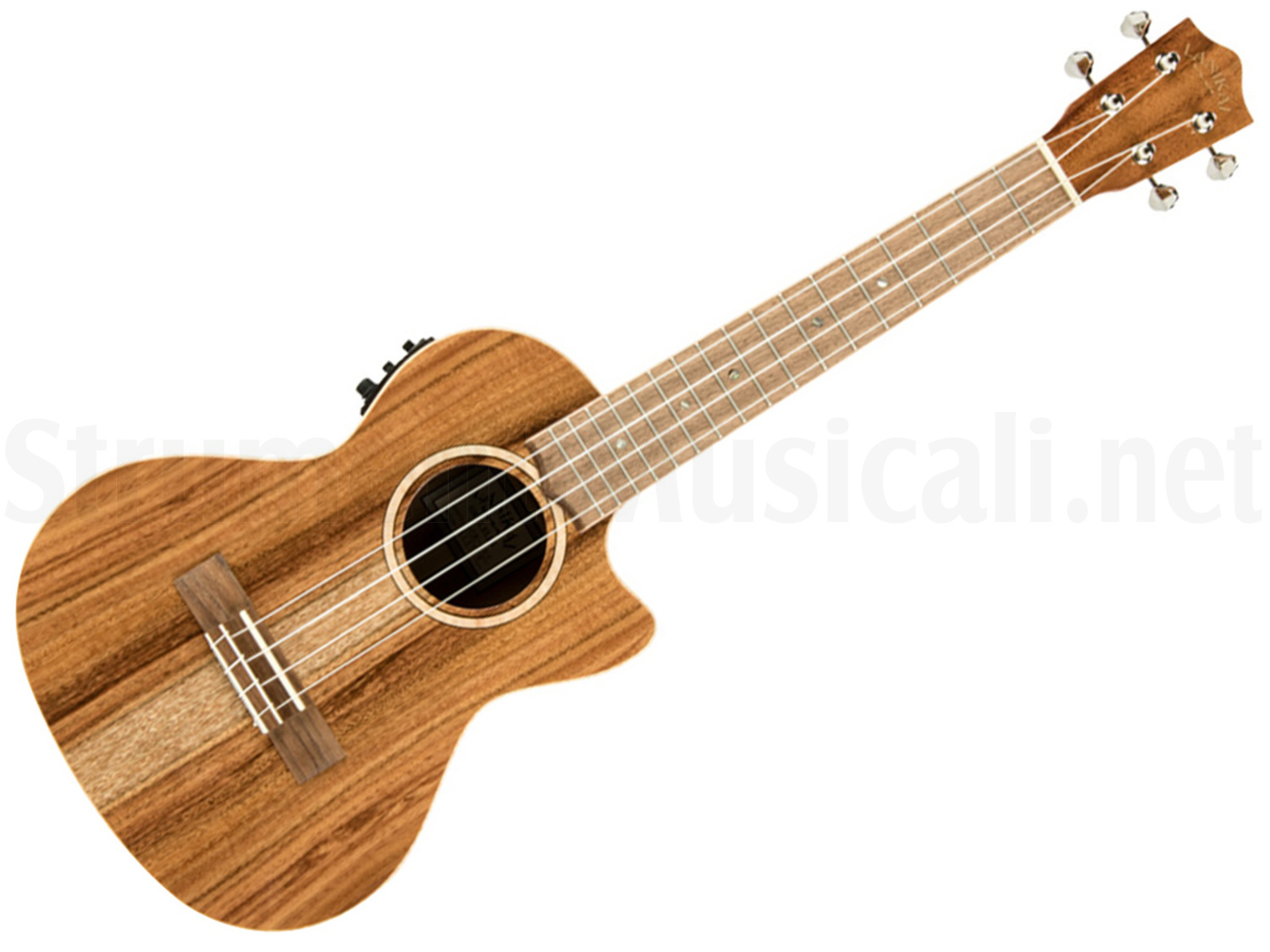 LANIKAI ACS-CET Ukulele Concerto in Acacia Con Preamp | Strumenti ...