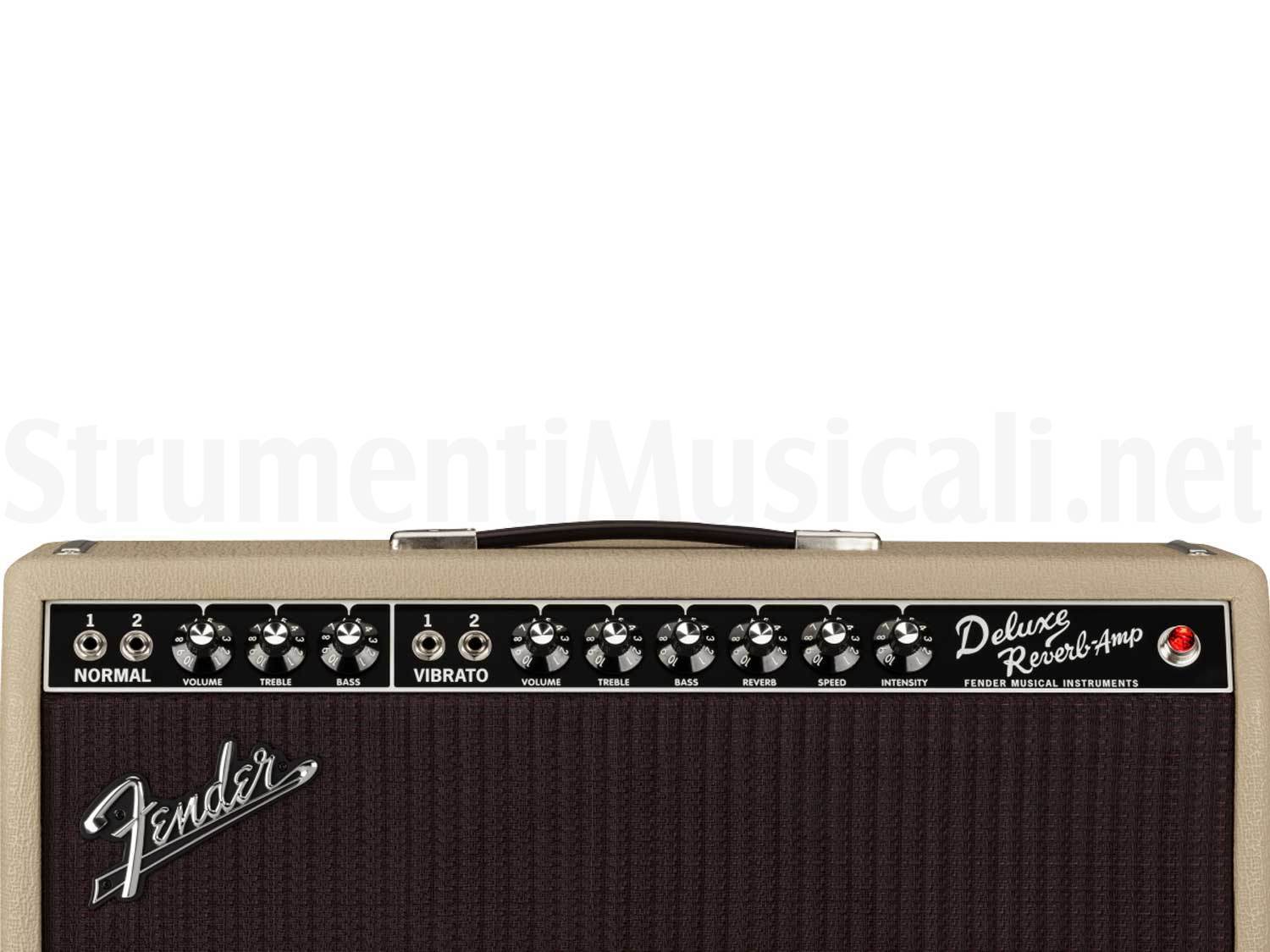 FENDER Tone Master Deluxe Reverb Blonde a Roma e Milano