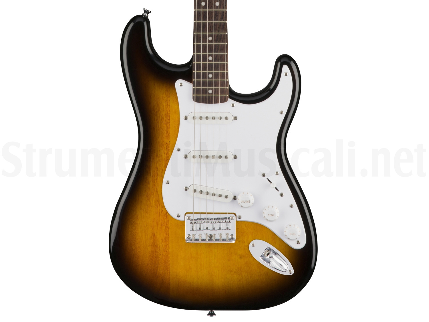 FENDER Squier Bullet Stratocaster HT SSS LRL Brown Sunburst | Strumenti ...