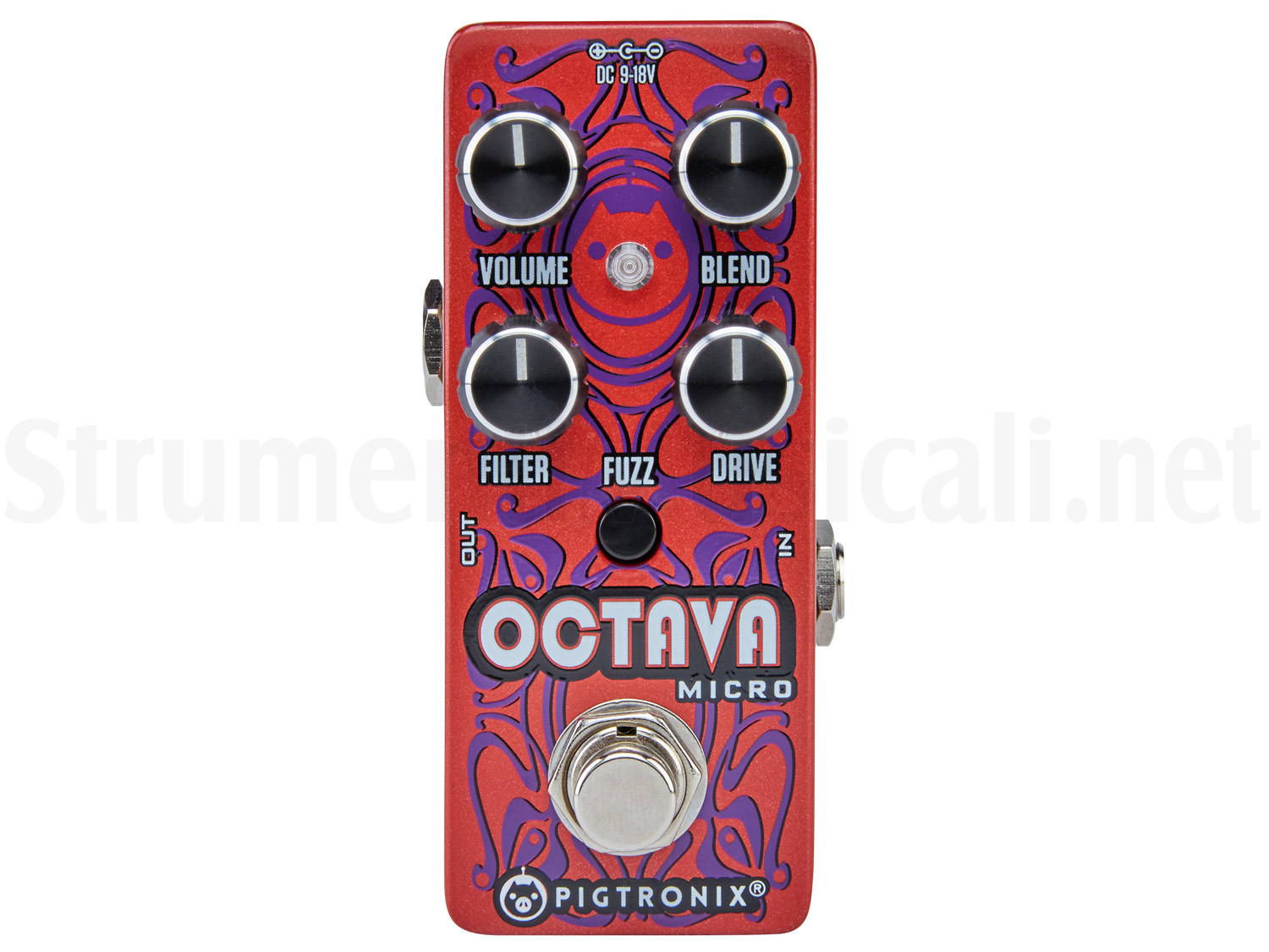 PIGTRONIX Octava Analog Octave Fuzz | Strumenti Musicali .net
