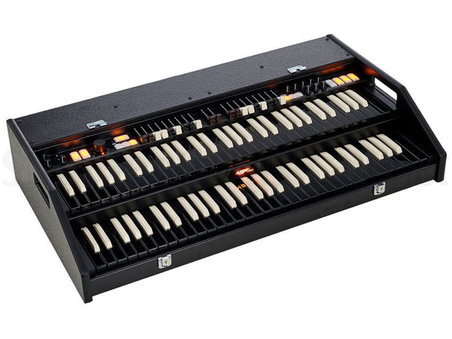 CRUMAR Mojo Suitcase Double Manual Organ - Black Limited Edition ...