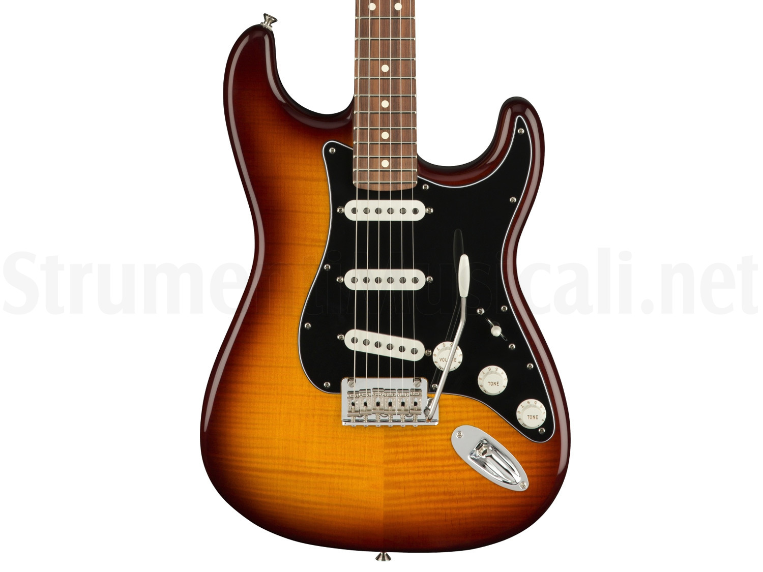 FENDER Player Stratocaster Plus Top SSS PF Tobacco Burst | Strumenti ...
