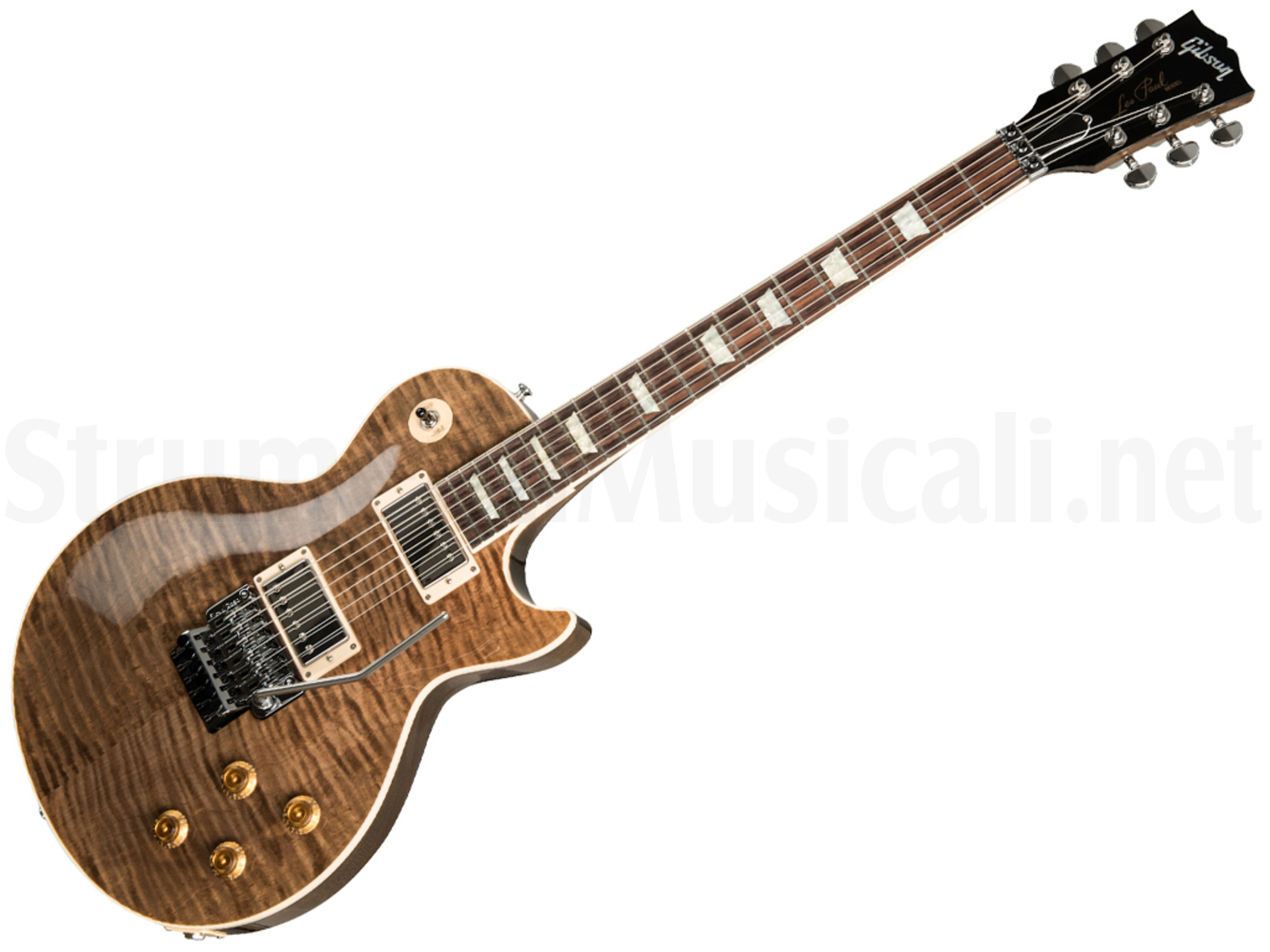 GIBSON Les Paul Axcess Standard Figured Floyd Rose Gloss DC Rust ...