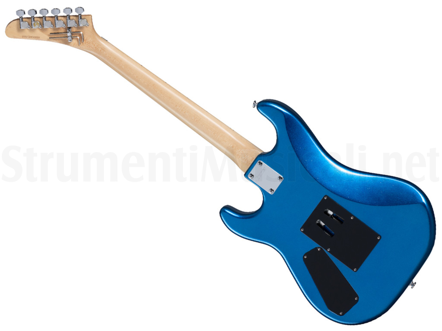 KRAMER Baretta "Hot Rod" Blue Sparkle with Flames with Soft Case ...