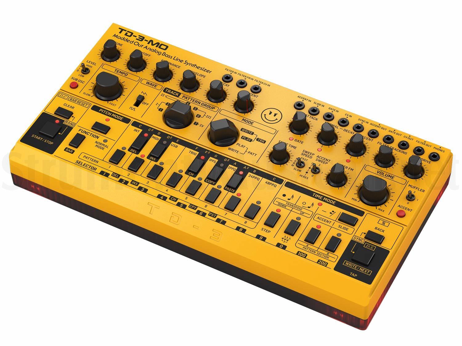 BEHRINGER TD-3-MO-AM Yellow | Strumenti Musicali .net