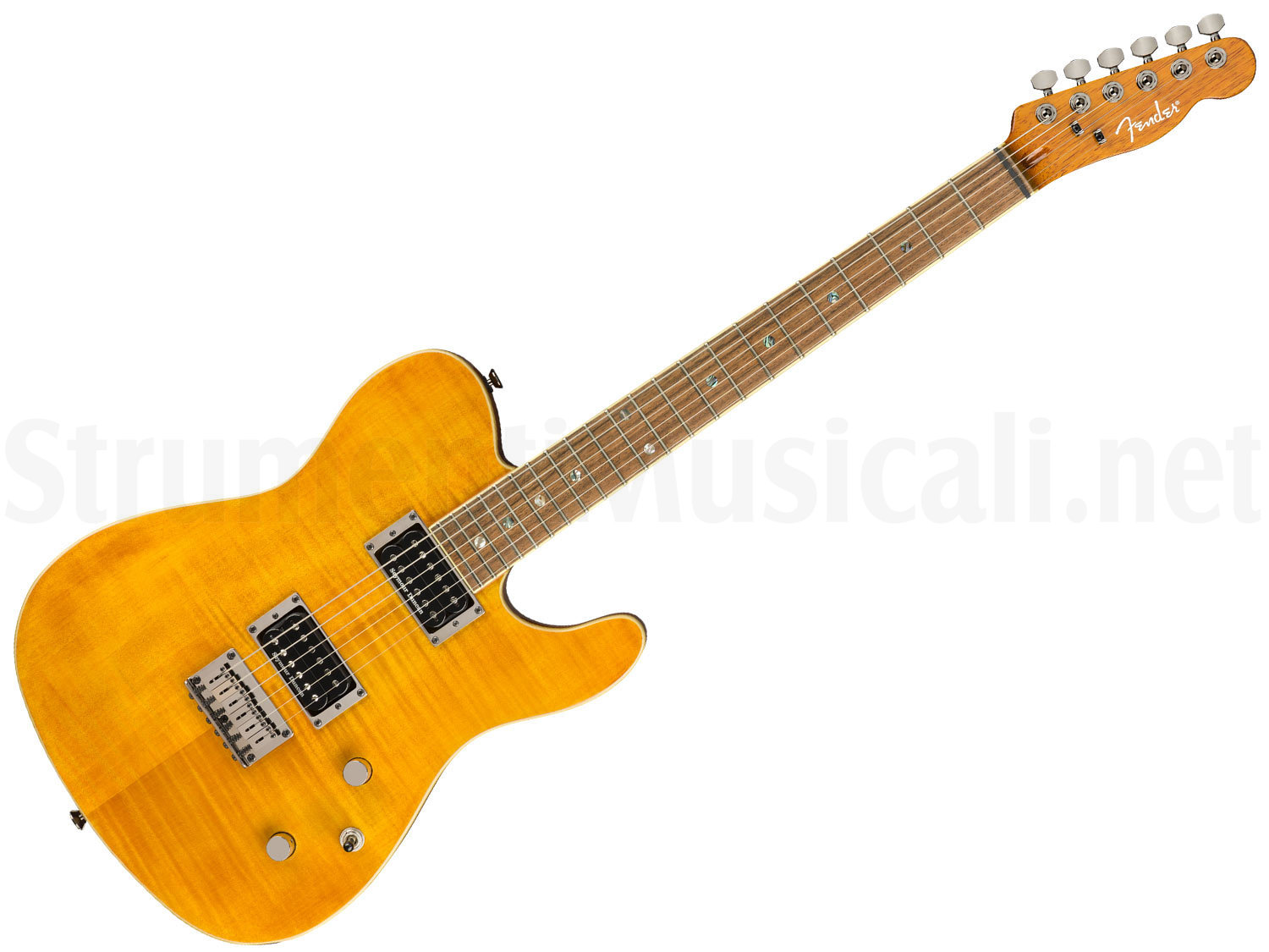 FENDER Special Edition Custom Telecaster FMT HH LRL Amber | Strumenti ...