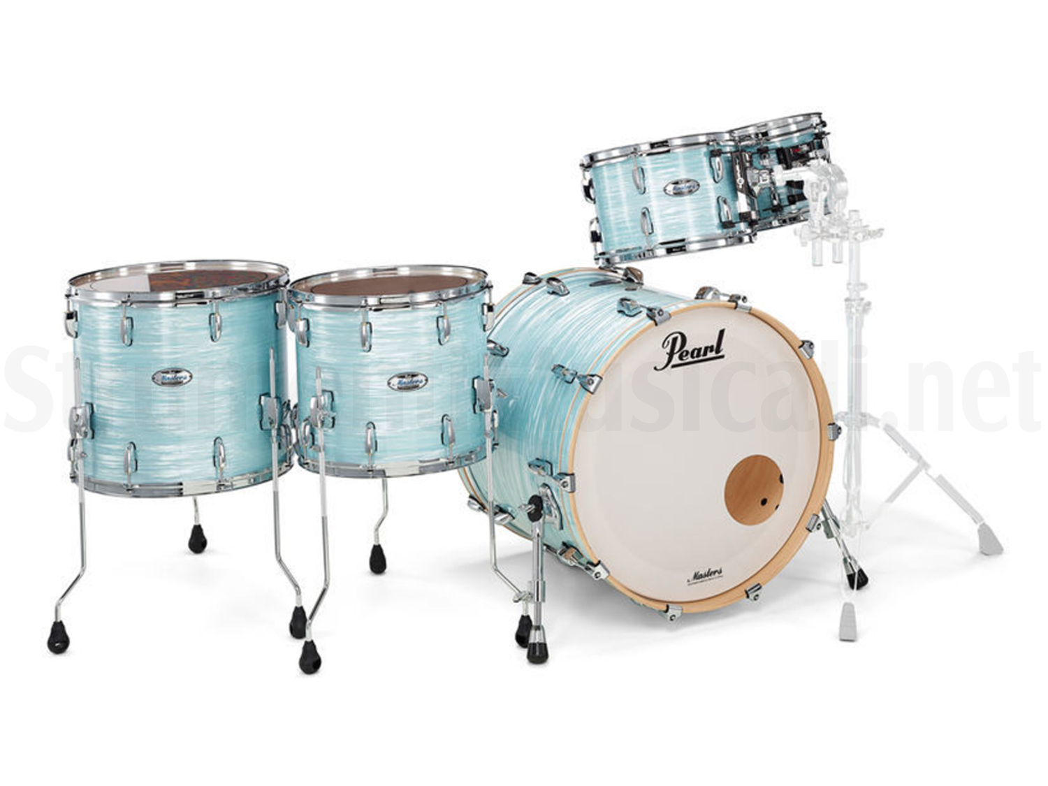PEARL MCT925XEP/C414 Master Maple Complete Ice Blue Oyster | Strumenti ...