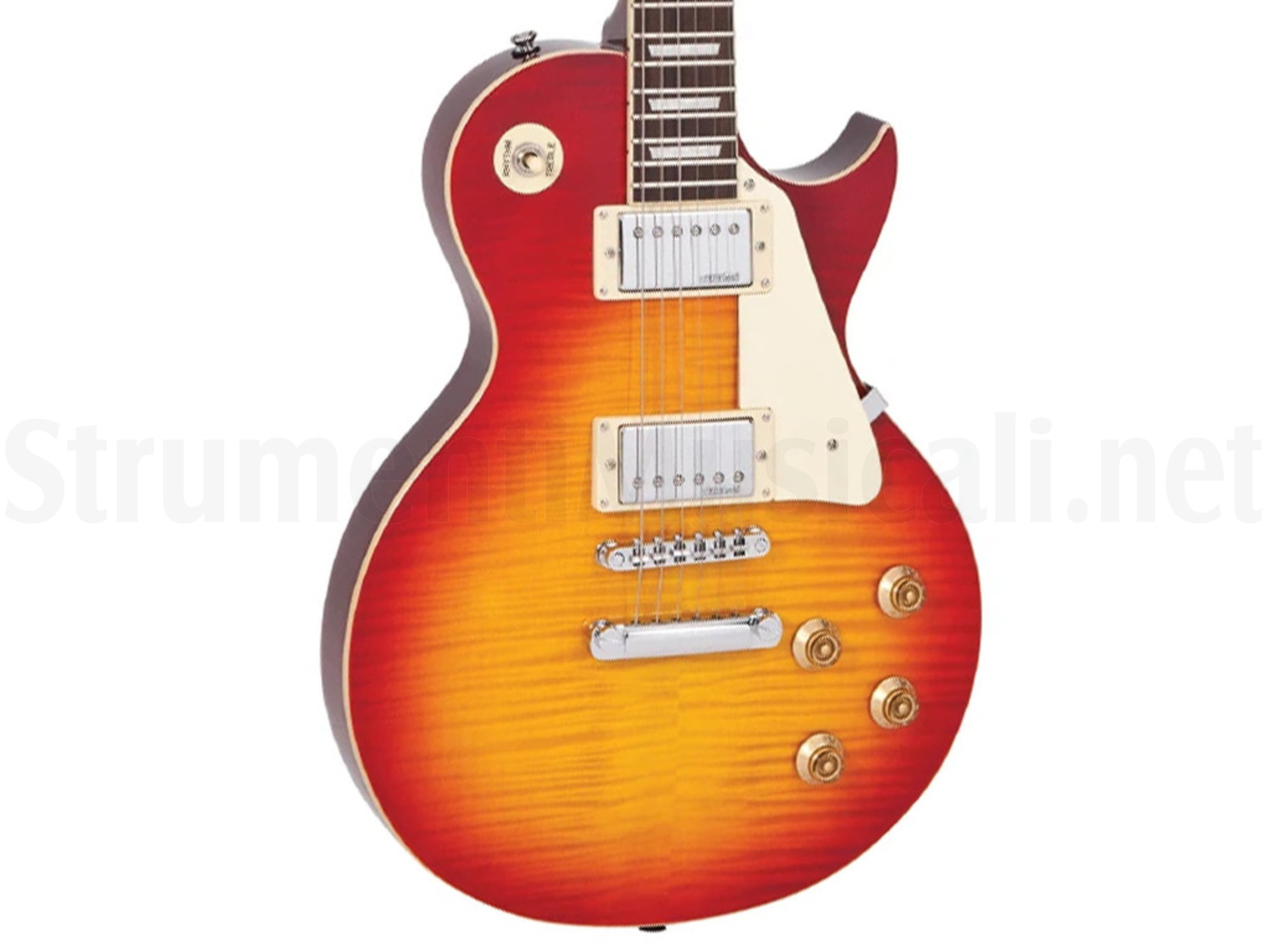 VINTAGE V100 Reissued Cherry Sunburst | Strumenti Musicali .net