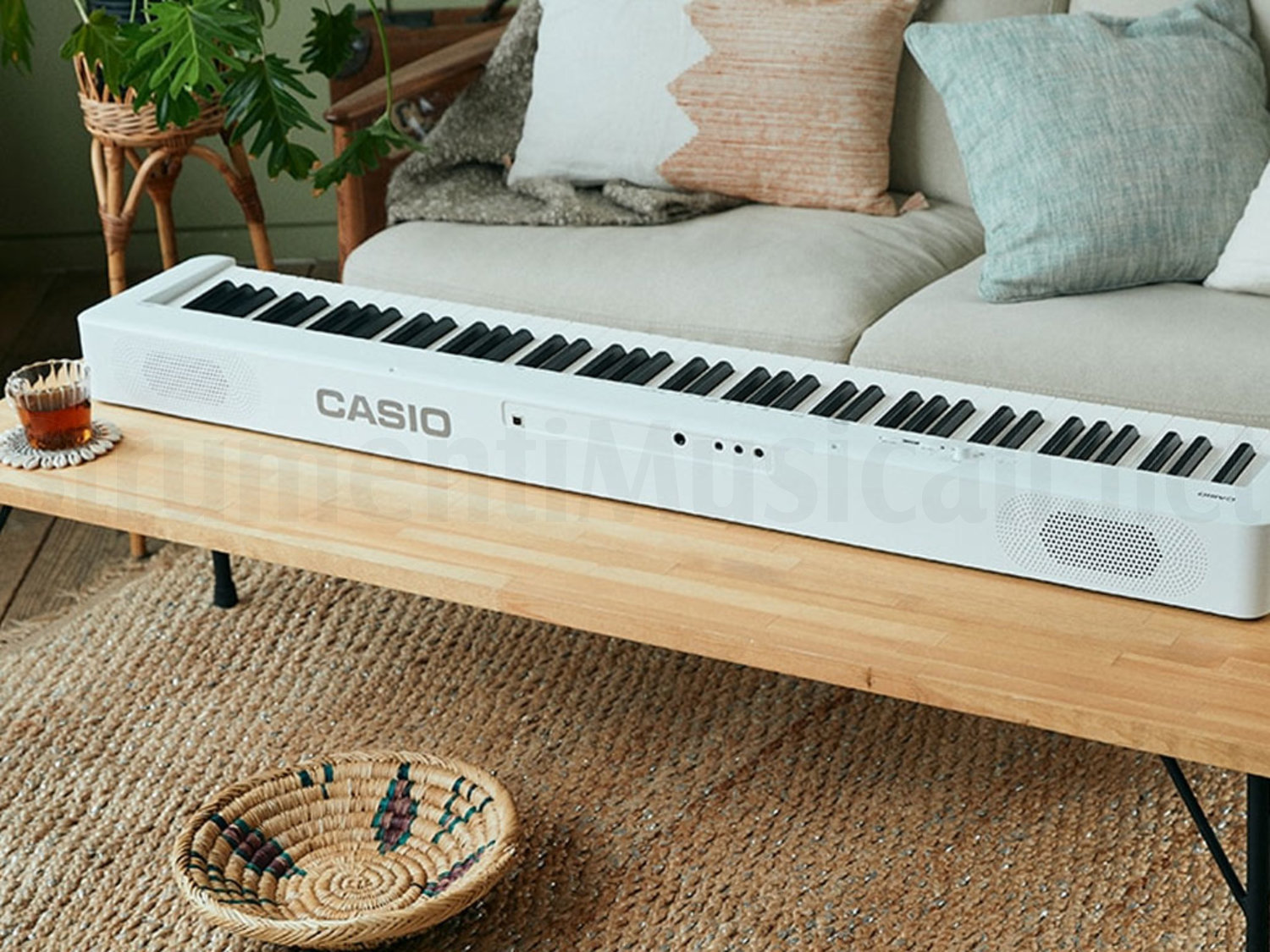 CASIO CDP-S110 WH White | Strumenti Musicali .net