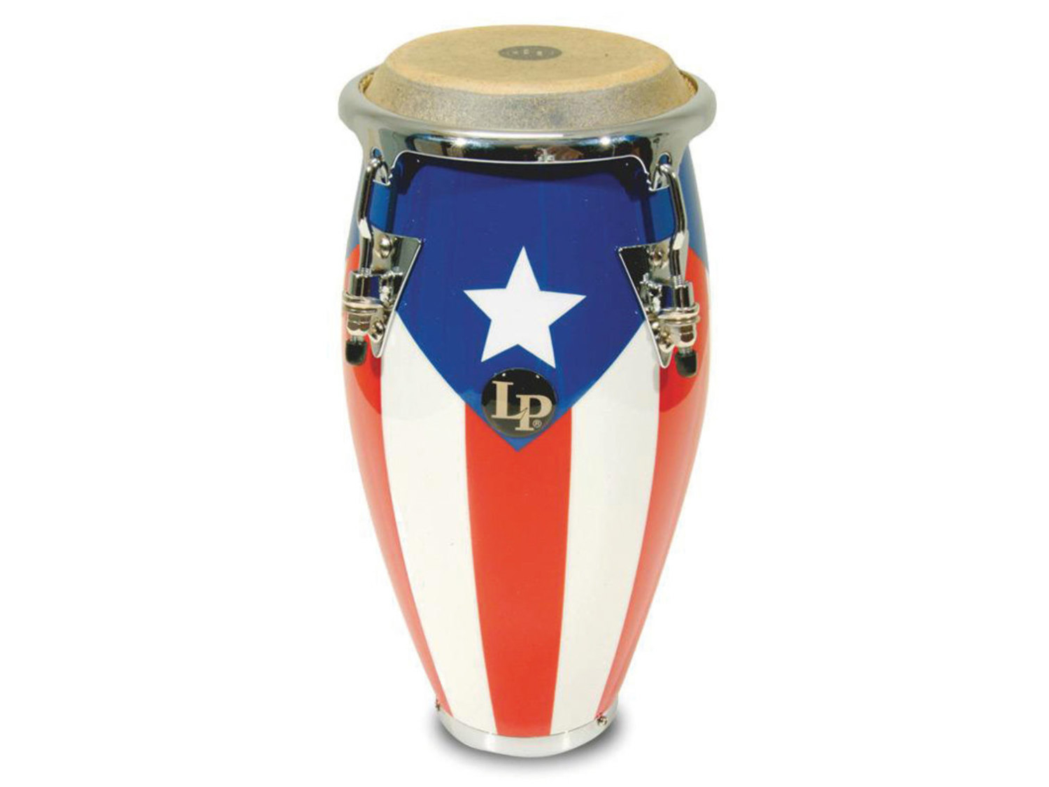 LATIN PERCUSSION Congas Mini Tunable Puerto Rican Flag | Strumenti ...