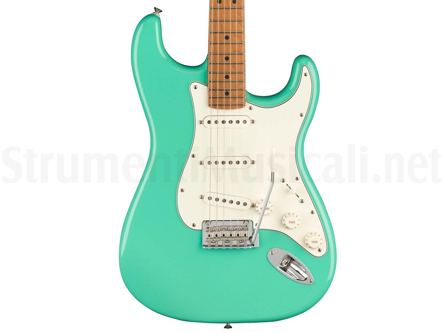 FENDER Limited Edition Player Stratocaster Seafoam Green | Strumenti ...