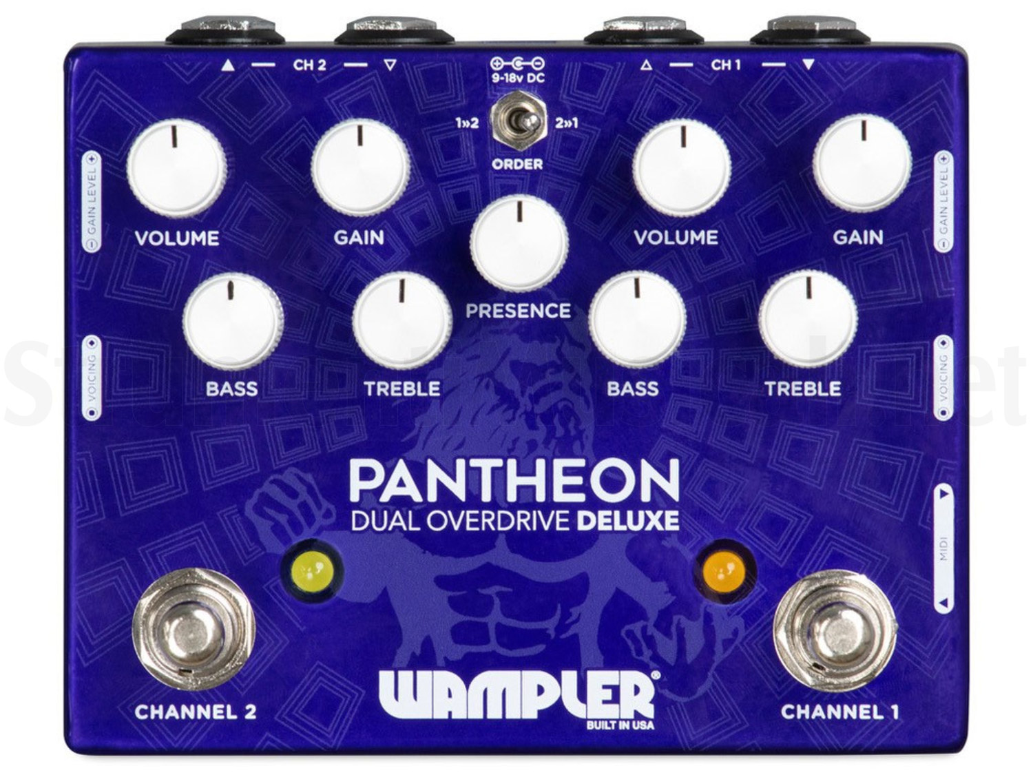 WAMPLER Pantheon Dual Overdrive Deluxe | Strumenti Musicali .net