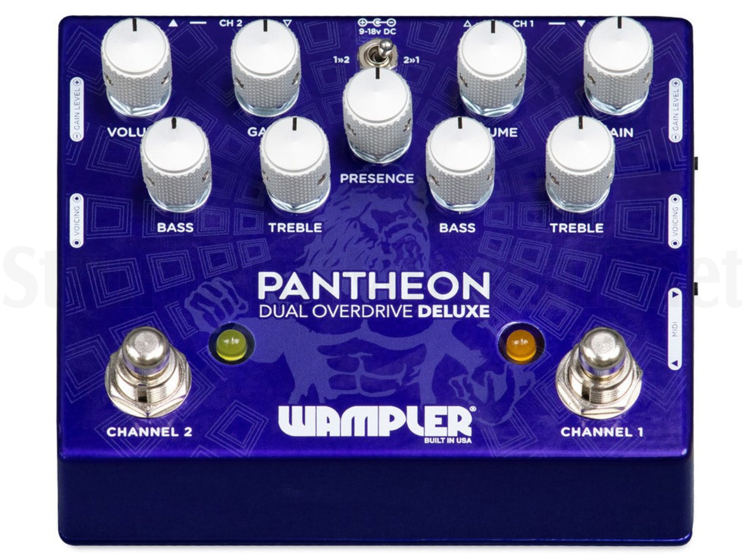 WAMPLER Pantheon Dual Overdrive Deluxe | Strumenti Musicali .net