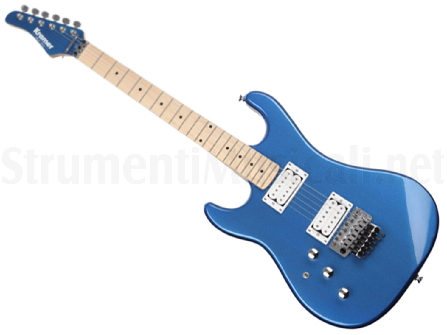 KRAMER Pacer Classic Radio Blue Metallic (left-handed) | Strumenti ...