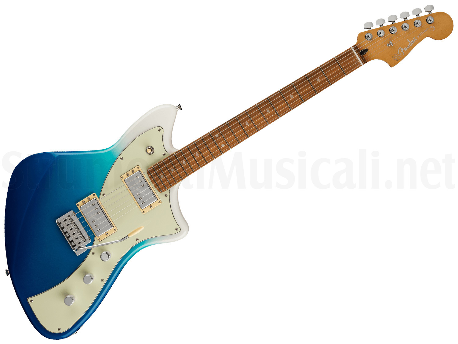 FENDER Player Plus Meteora HH PF Belair Blue | Strumenti Musicali .net