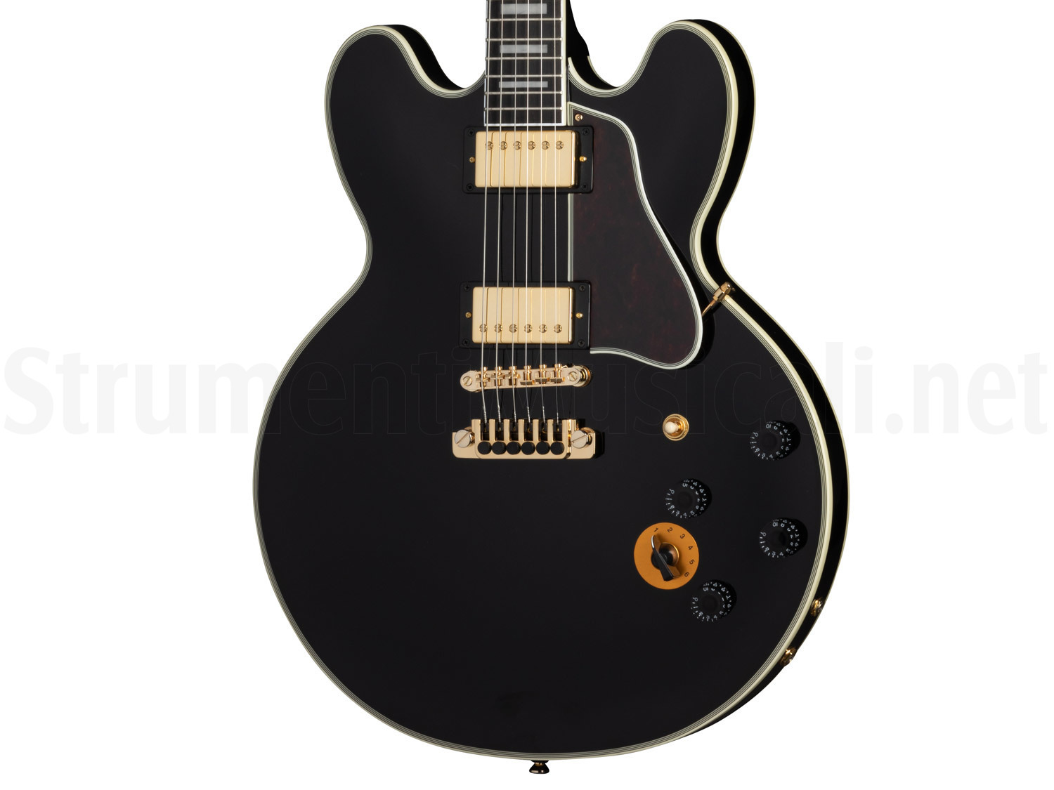 EPIPHONE B.B. King Lucille Ebony with EpiLite | Strumenti Musicali .net