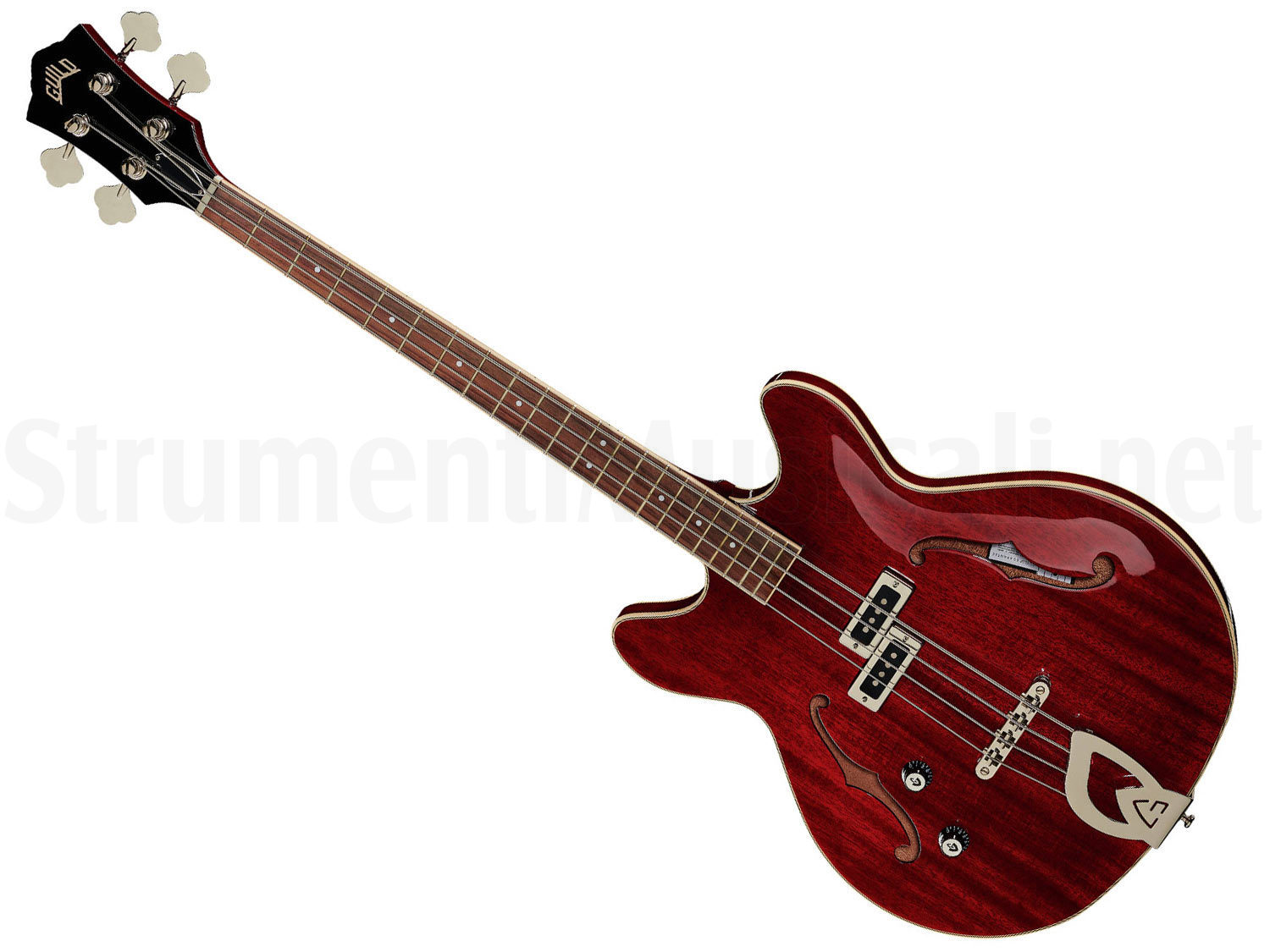 GUILD Starfire I Bass Cherry Red (left handed) | Strumenti Musicali .net