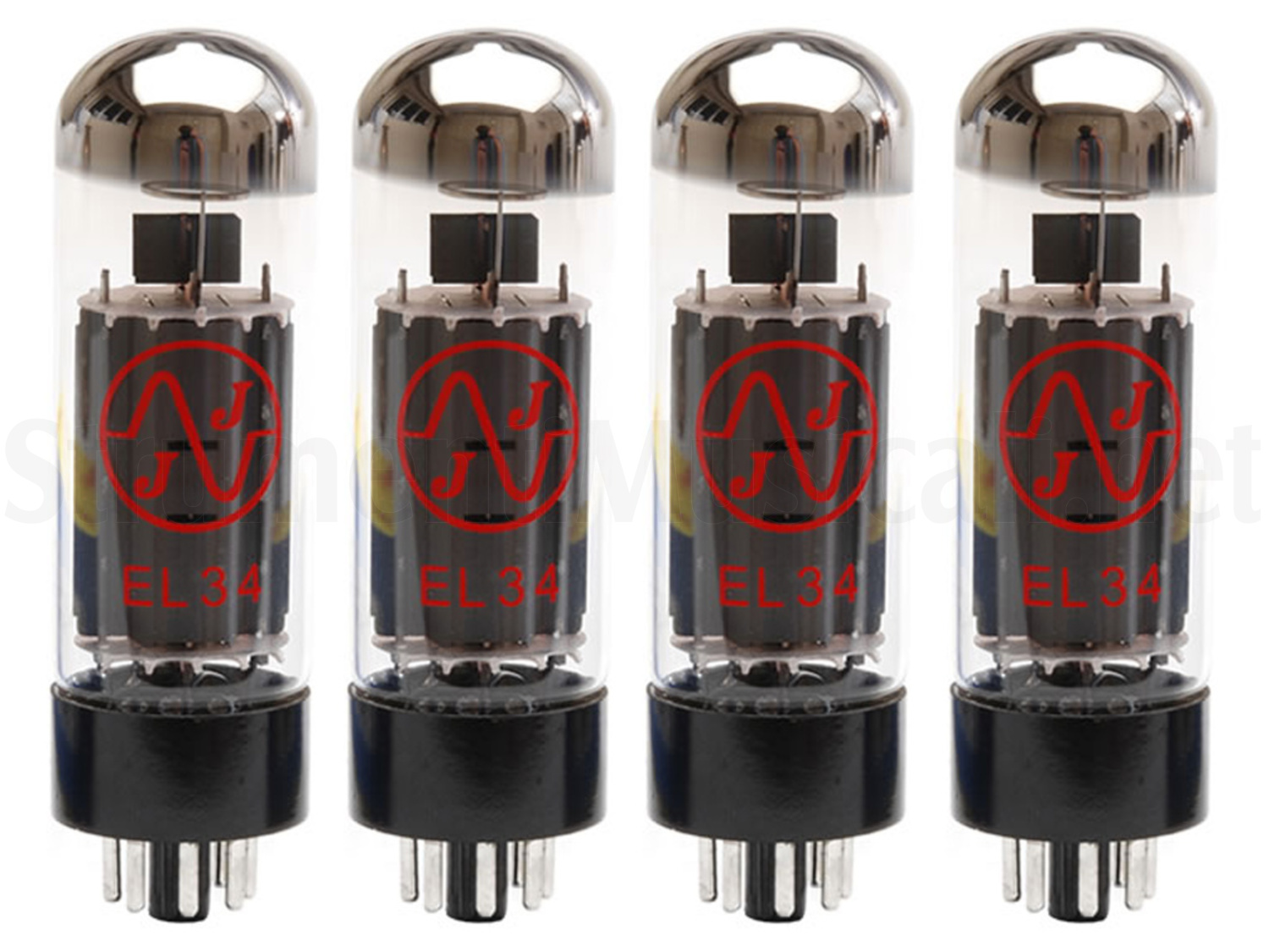 JJ ELECTRONIC EL34 Platinum Matched Quartet | Strumenti Musicali .net