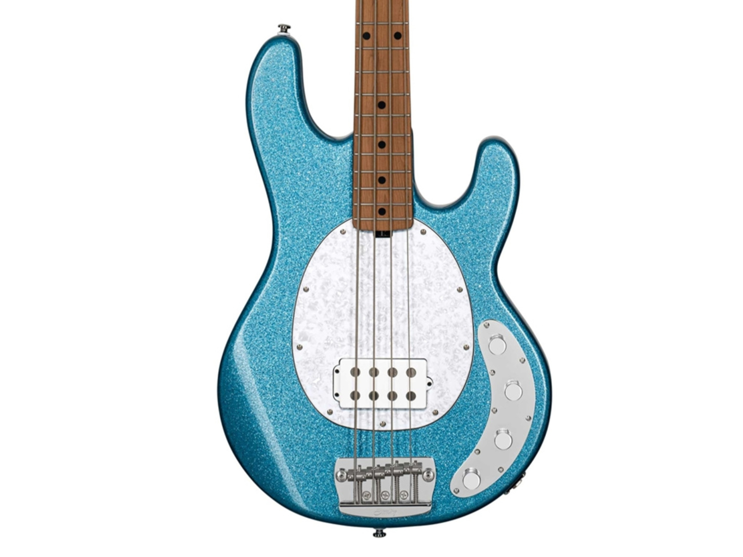 STERLING BY MUSIC MAN StingRay Ray34 Blue Sparkle | Strumenti Musicali .net