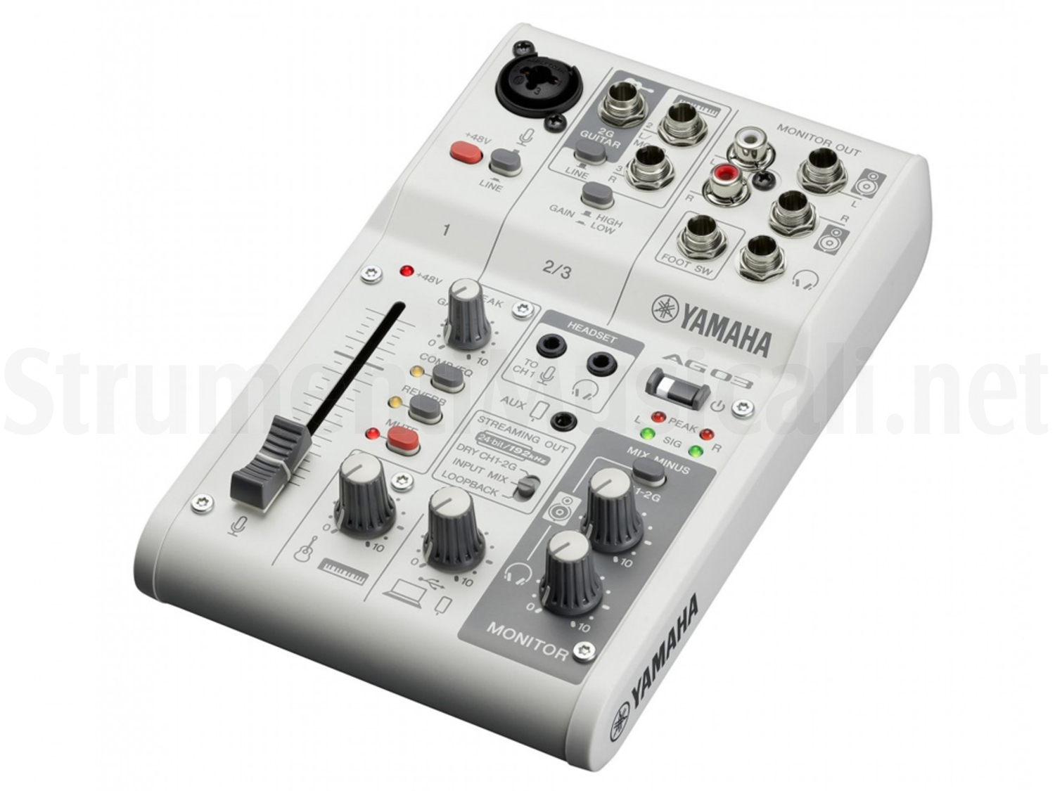 YAMAHA AG03 MKII White | Strumenti Musicali .net