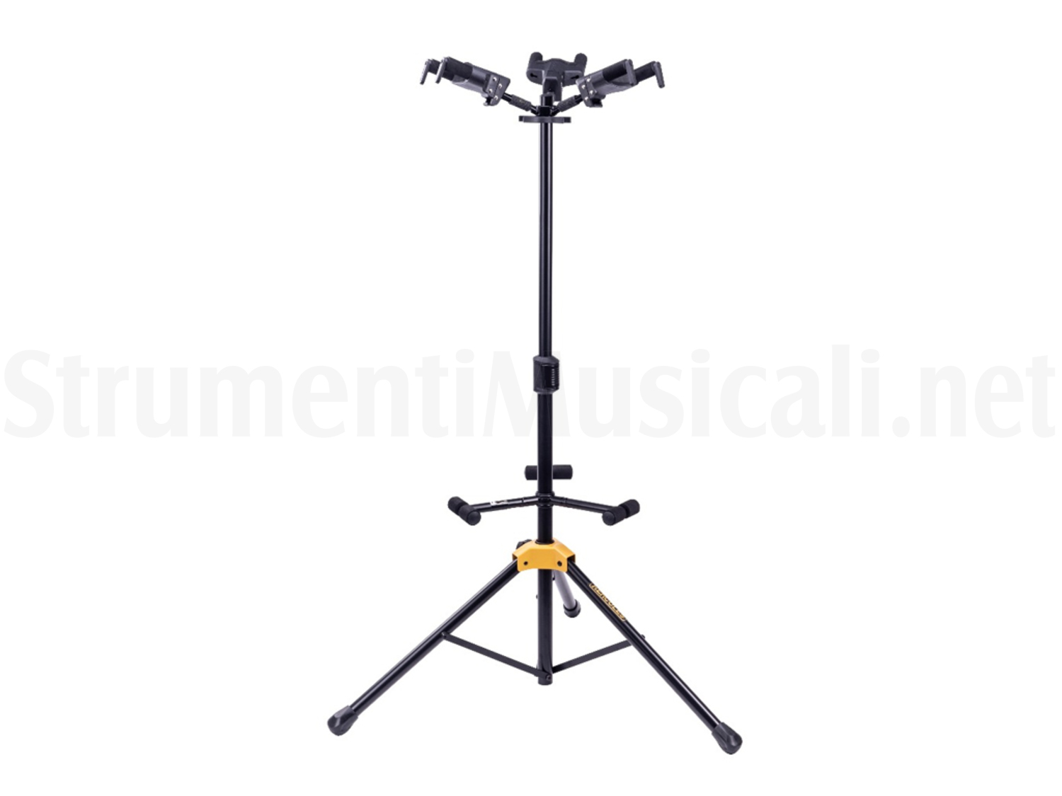 HERCULES GS432B Plus Triple Guitar Stand | Strumenti Musicali .net