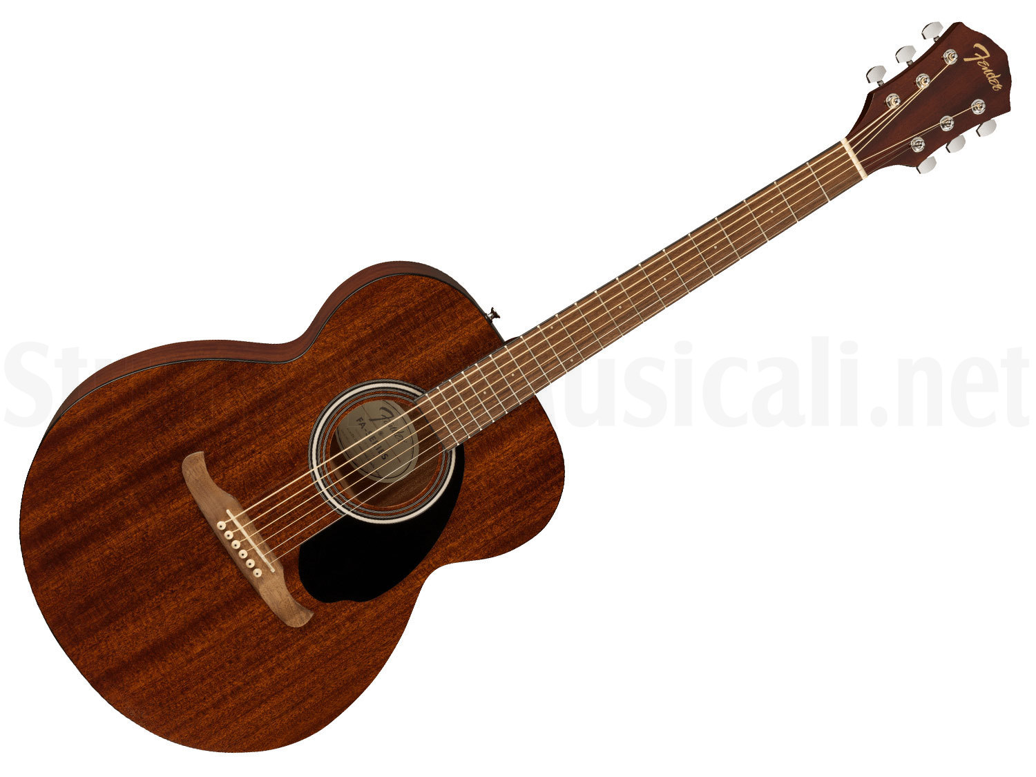 FENDER DE FA-135 Concert All-Mahogany Walnut Fingerboard Natural ...
