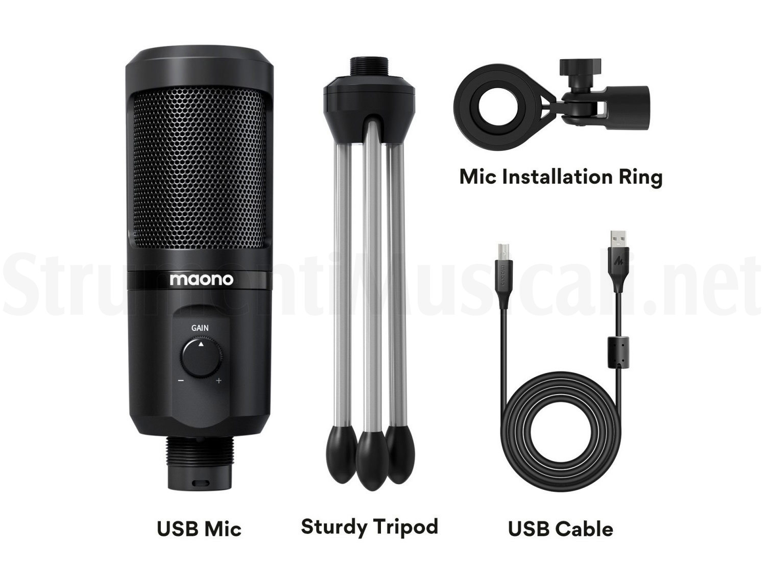 MAONO PM461TR Condenser USB Microphone | Strumenti Musicali .net