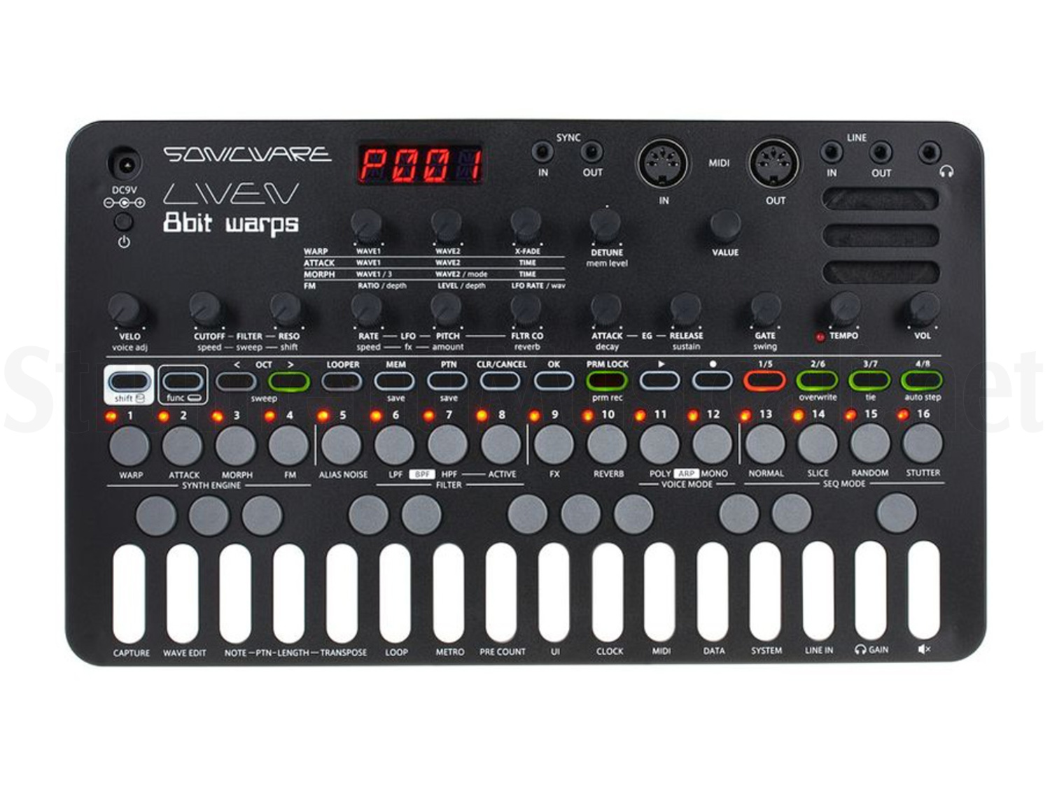 SONICWARE Liven 8bit Warps | Strumenti Musicali .net