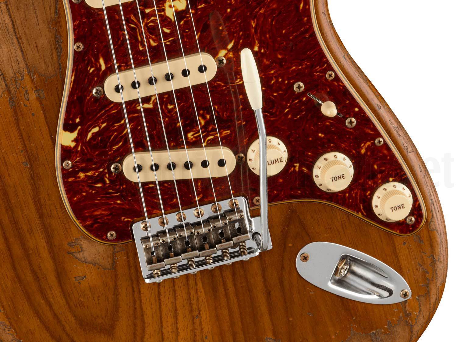 FENDER Custom Shop LTD Roasted '61 Strat Super Heavy Relic Aged Natural ...