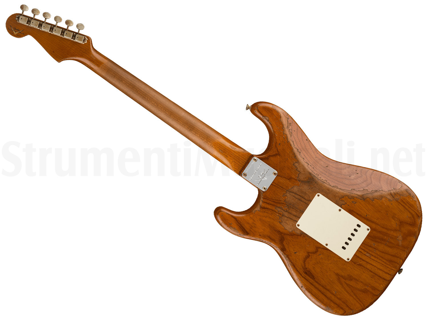 FENDER Custom Shop LTD Roasted '61 Strat Super Heavy Relic Aged Natural ...