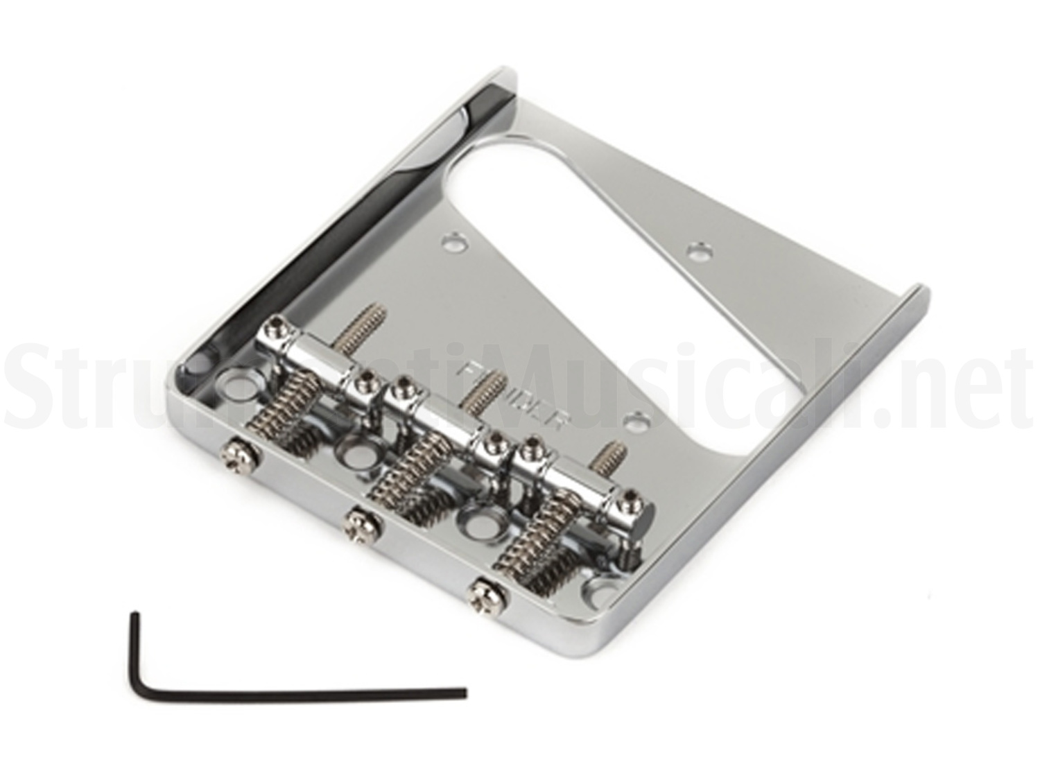 FENDER Highway One Telecaster Bridge Assembly Chrome | Strumenti ...