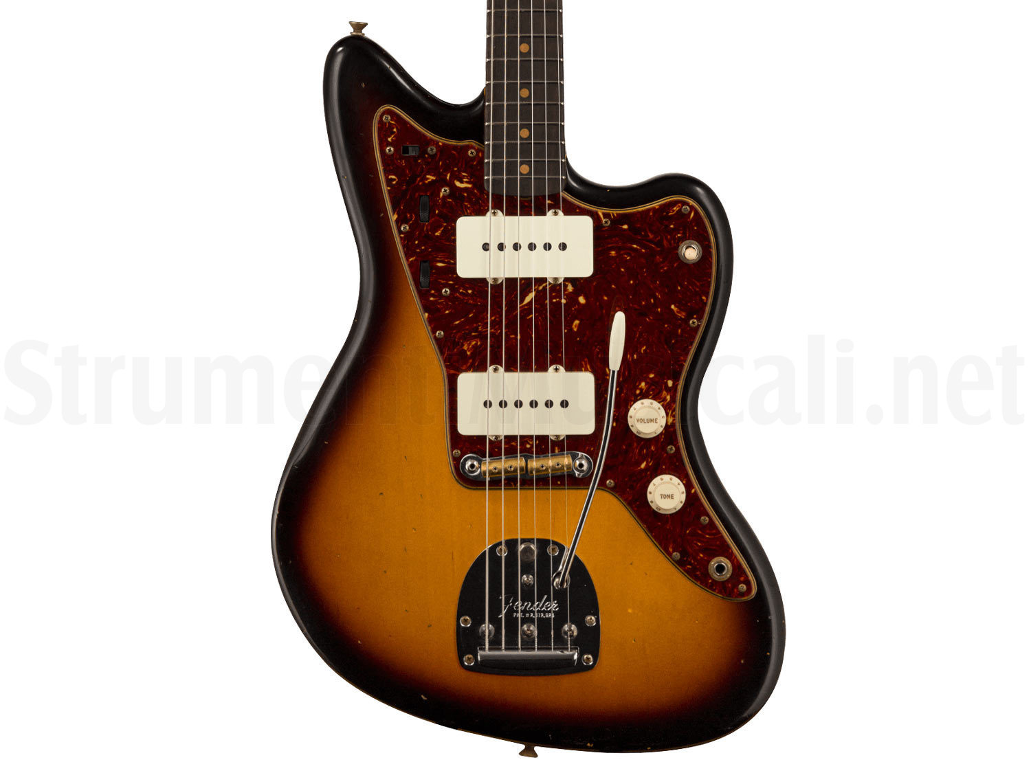 FENDER Custom Shop '62 Jazzmaster Journeyman Relic RW Aged 3-Color ...