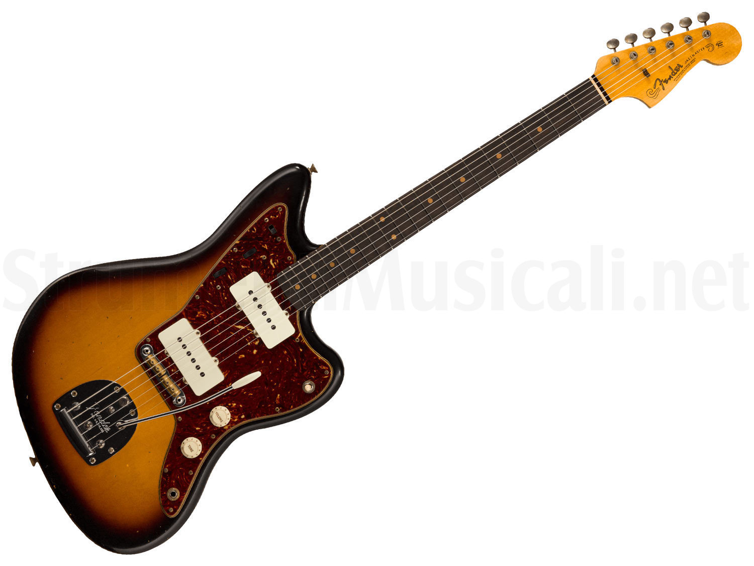 FENDER Custom Shop '62 Jazzmaster Journeyman Relic RW Aged 3-Color ...