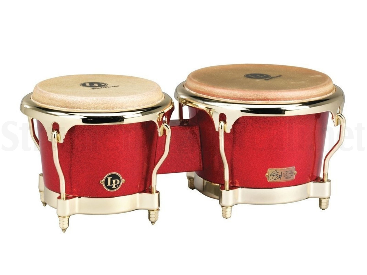 LATIN PERCUSSION Bongos Galaxy Fiberglass Fausto Cuevas Iii Signature ...