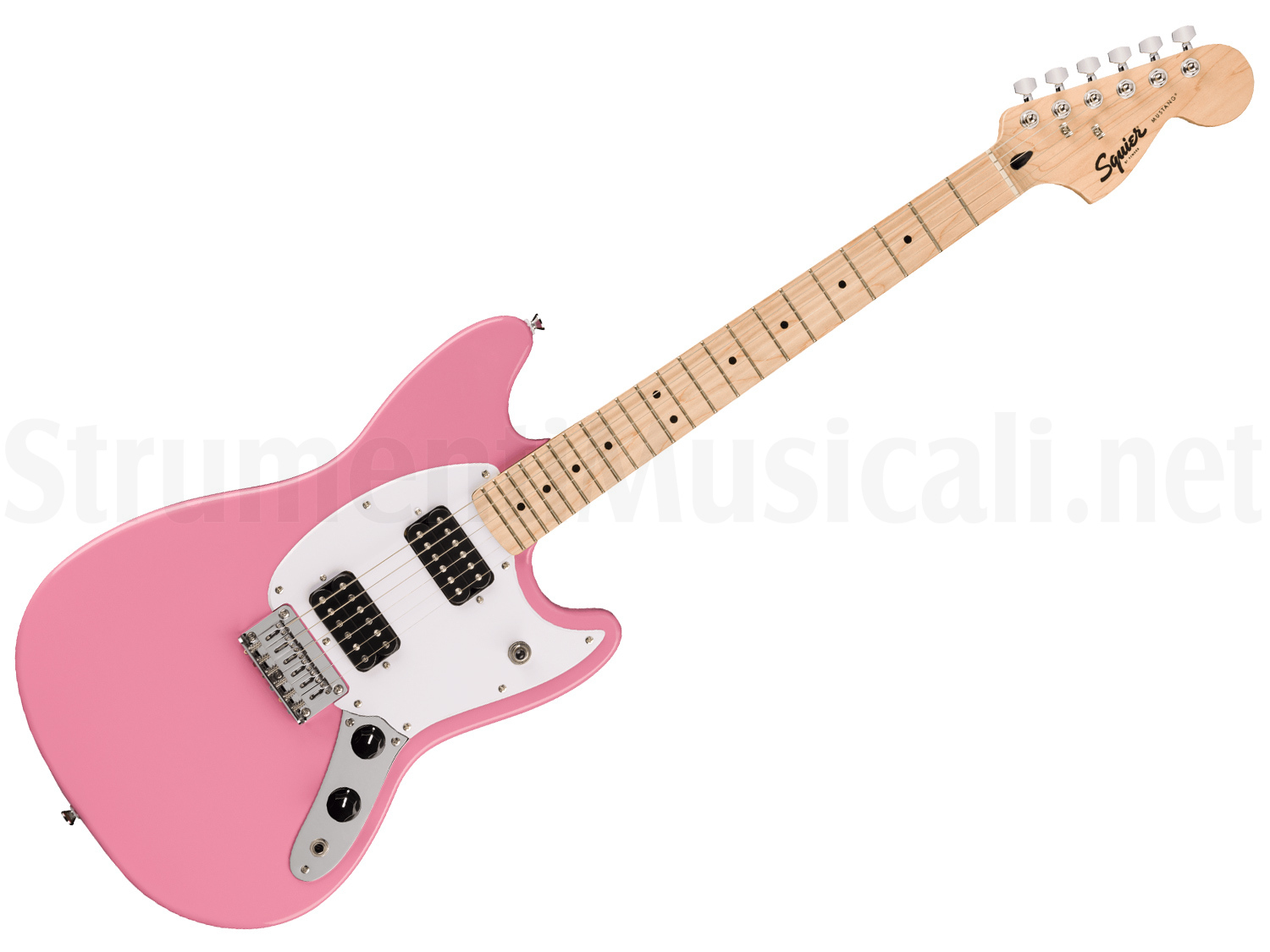 FENDER Squier Sonic Mustang HH MN Flash Pink | Strumenti Musicali .net