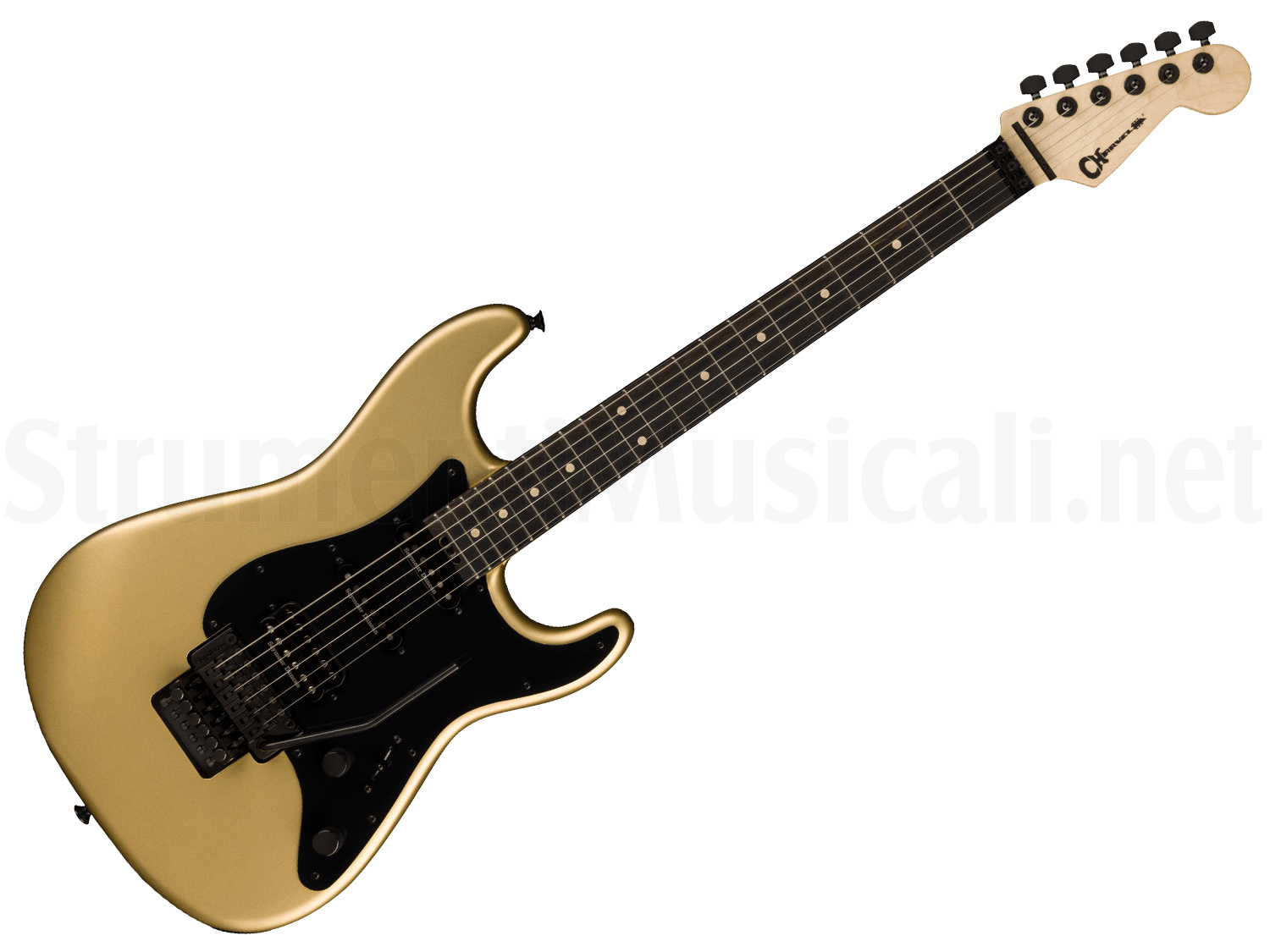 CHARVEL Pro-Mod So-Cal Style 1 HSS FR Pharaohs Gold B-Stock | Strumenti ...