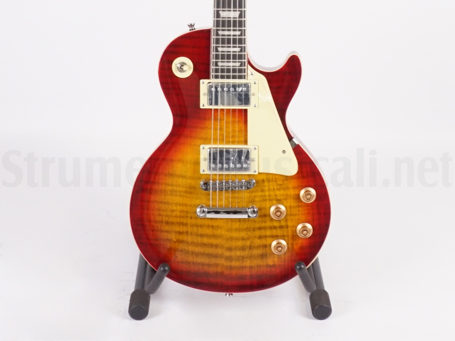 EKO VL-480 Aged Cherry Sunburst Flamed Usato | Strumenti Musicali .net
