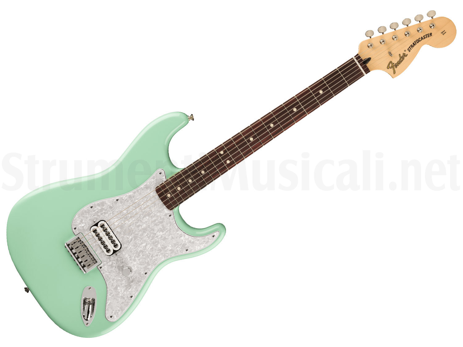 FENDER LTD Tom Delonge Stratocaster RW Surf Green | Strumenti Musicali .net