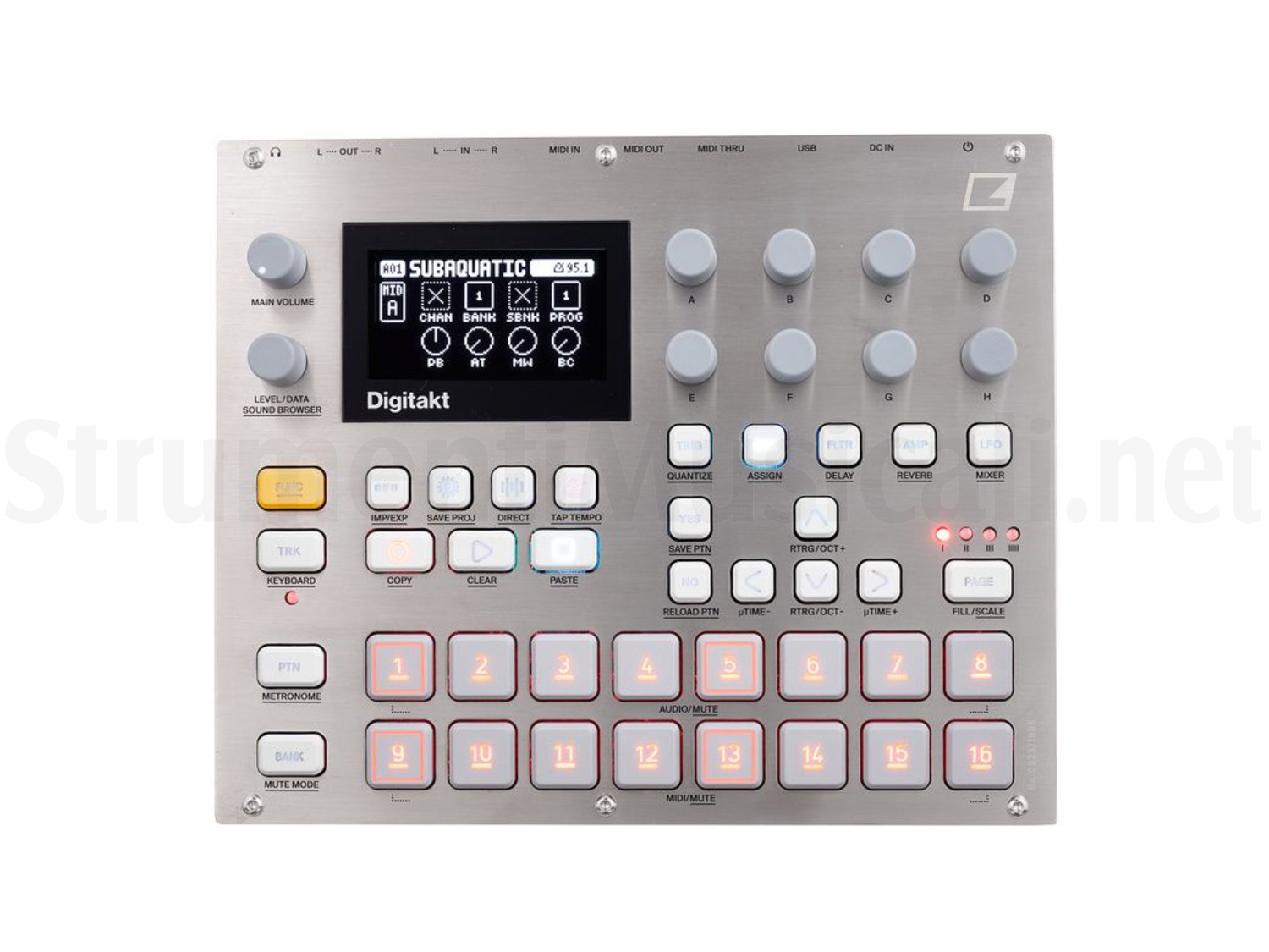 ELEKTRON Digitakt E25 Remix Edition | Strumenti Musicali .net