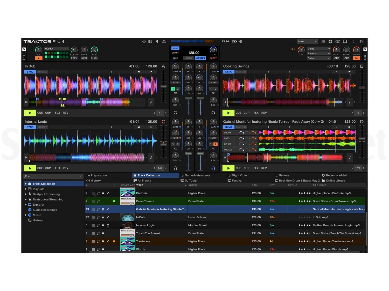 NATIVE INSTRUMENTS Traktor Pro 4 | Strumenti Musicali .net