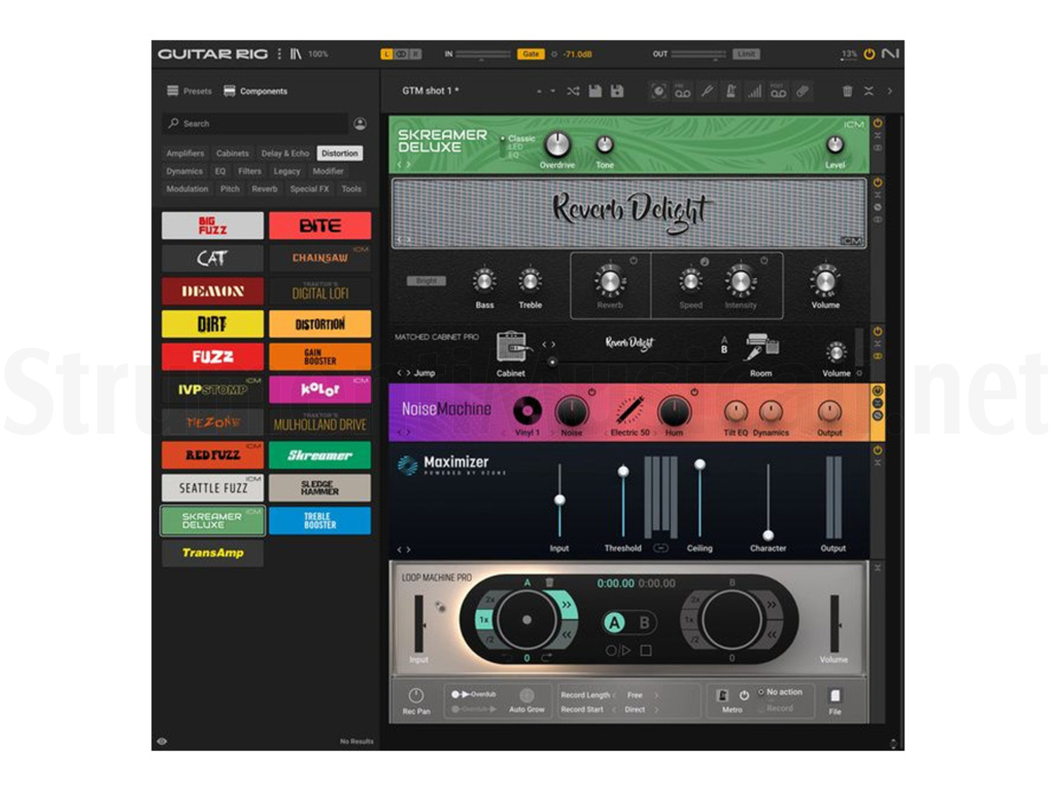 NATIVE INSTRUMENTS Guitar Rig 7 Pro | Strumenti Musicali .net