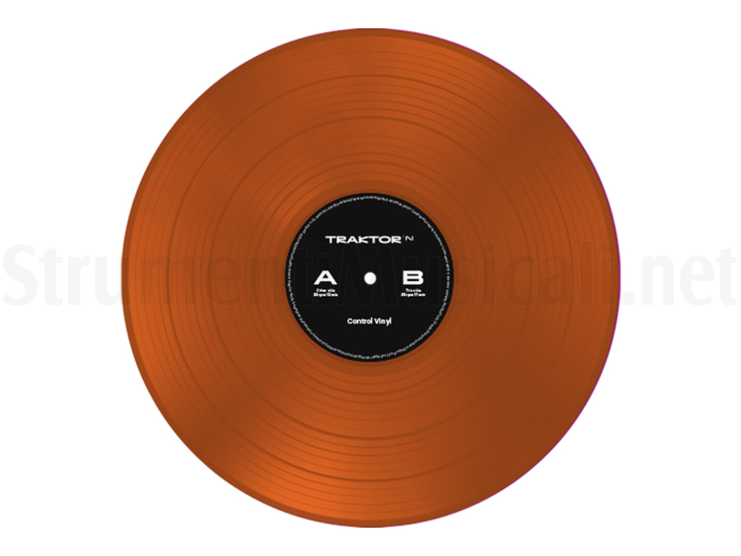 NATIVE INSTRUMENTS Traktor Control Vinyl Orange Transparent | Strumenti ...