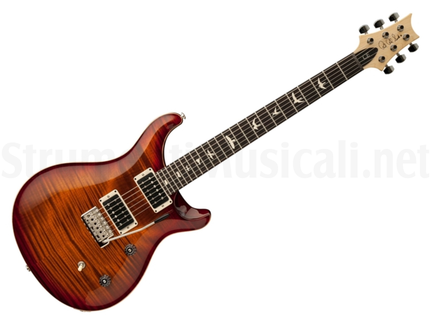 PRS CE 24 Dark Cherry Sunburst | Strumenti Musicali .net