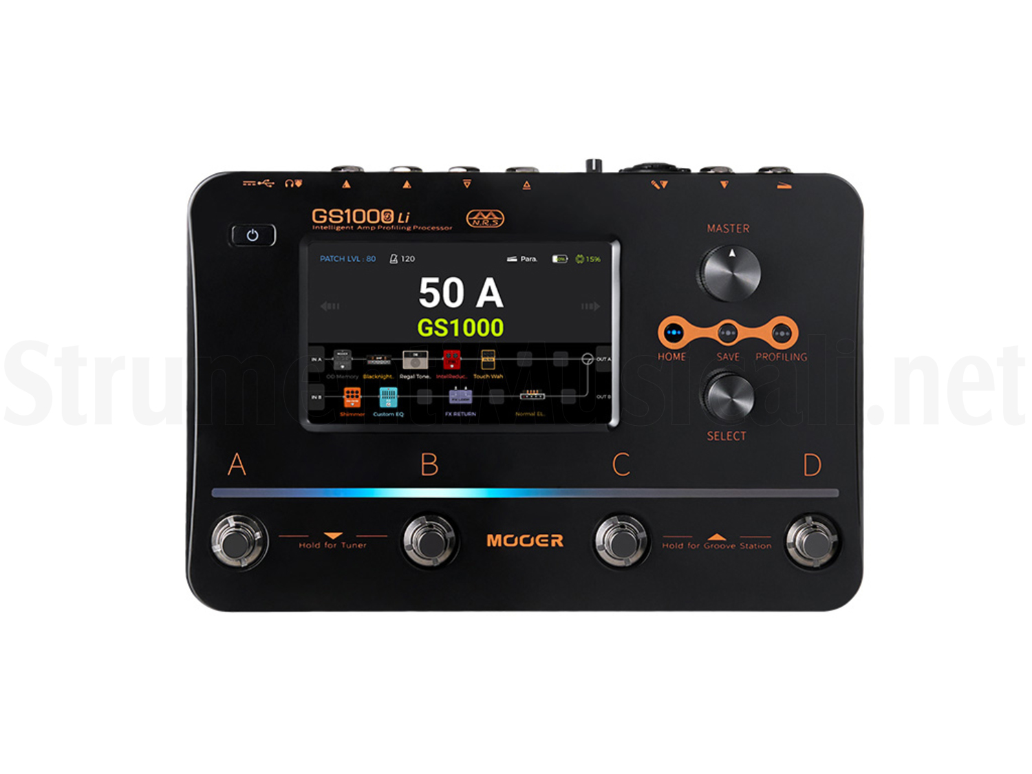 MOOER GS1000 LI Black | Strumenti Musicali .net