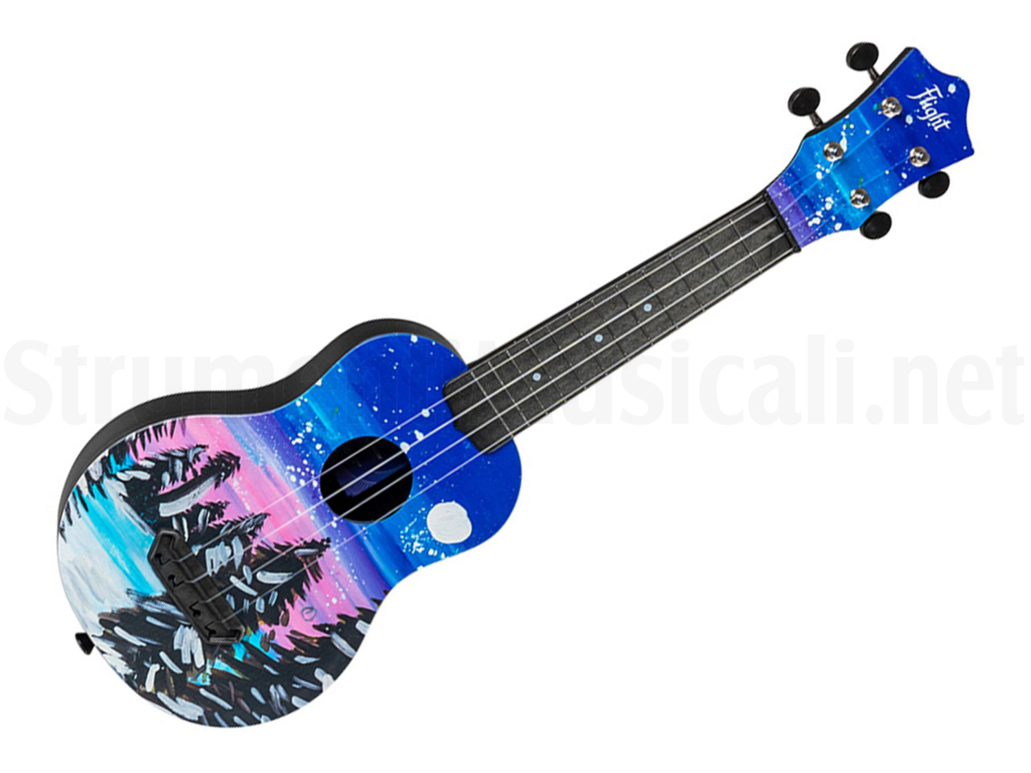 FLIGHT UTS-42 Snow Ultra Travel Ukulele | Strumenti Musicali .net