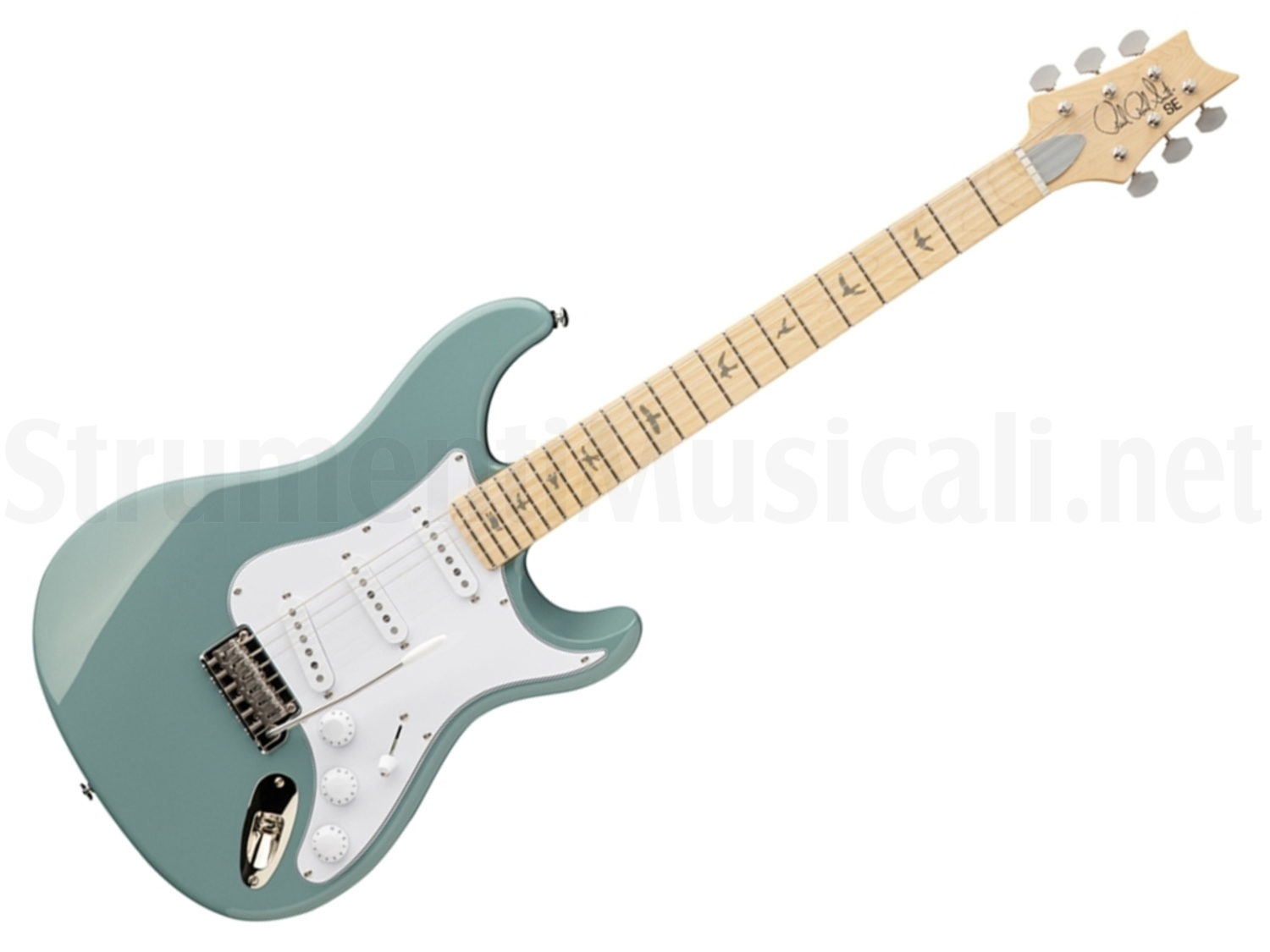 PRS Se Silver Sky Maple Stone Blue a Roma e Milano